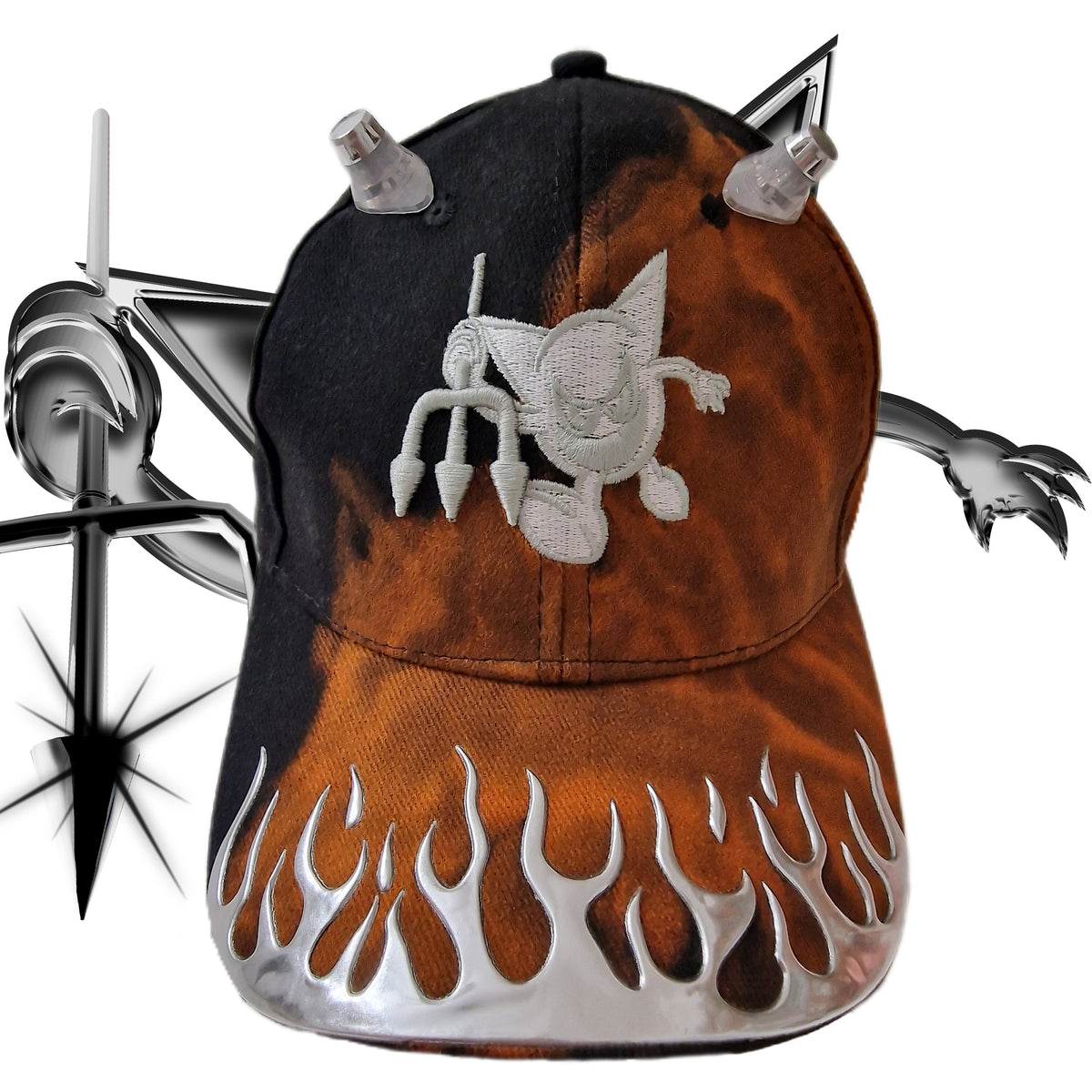 HORN/Y 3D FLAME SLAYER CAP – doom3000
